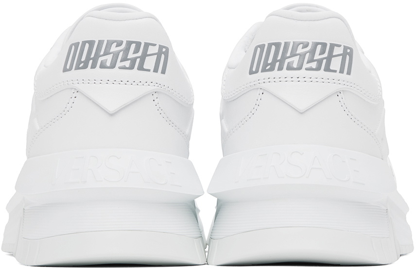 Versace White Greca Odissea Sneakers Versace