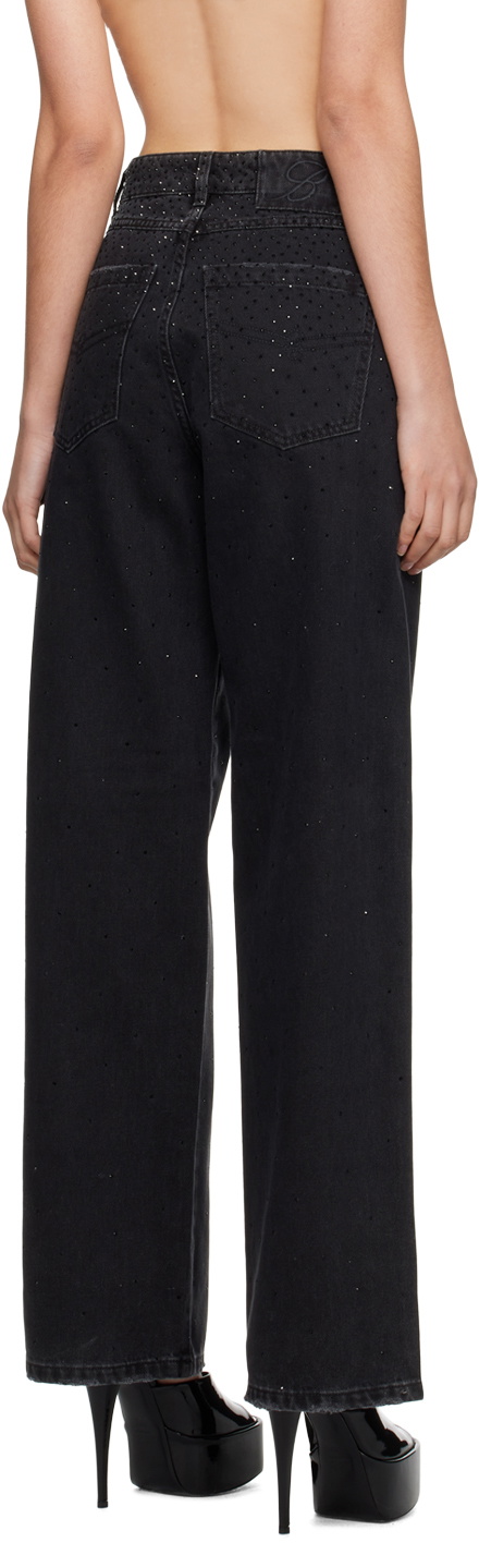Blumarine Black Boyfriend Jeans Blumarine