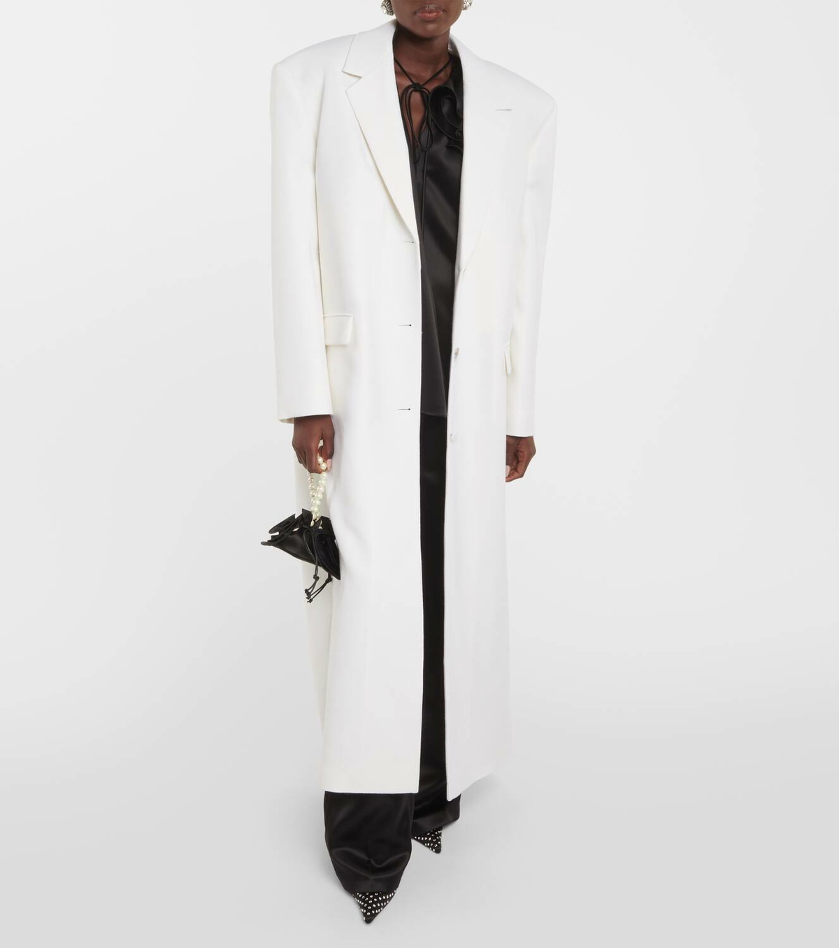 Magda Butrym Single-breasted wool coat Magda Butrym