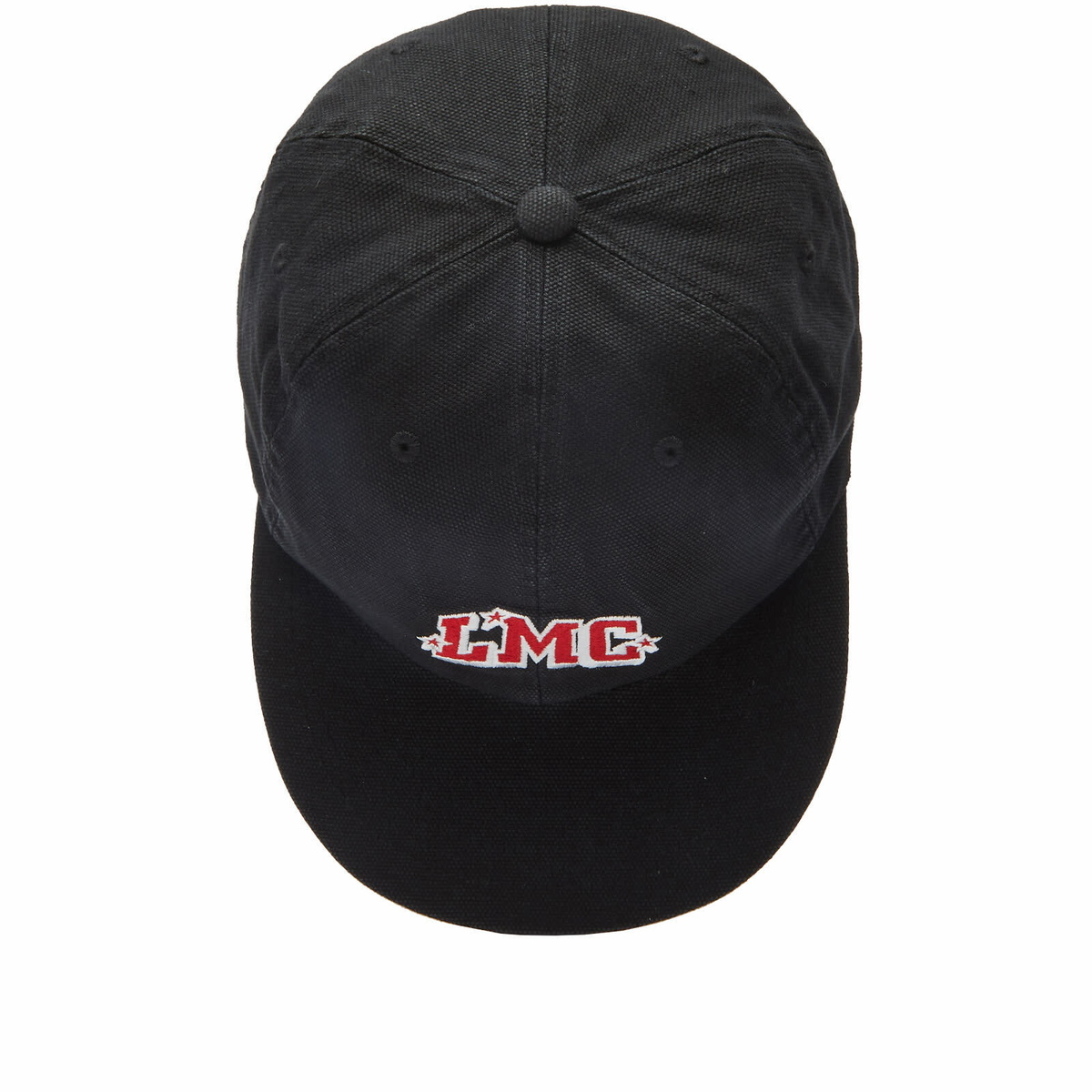 LMC Men's Star Arch 6 Panel Cap in Black LMC