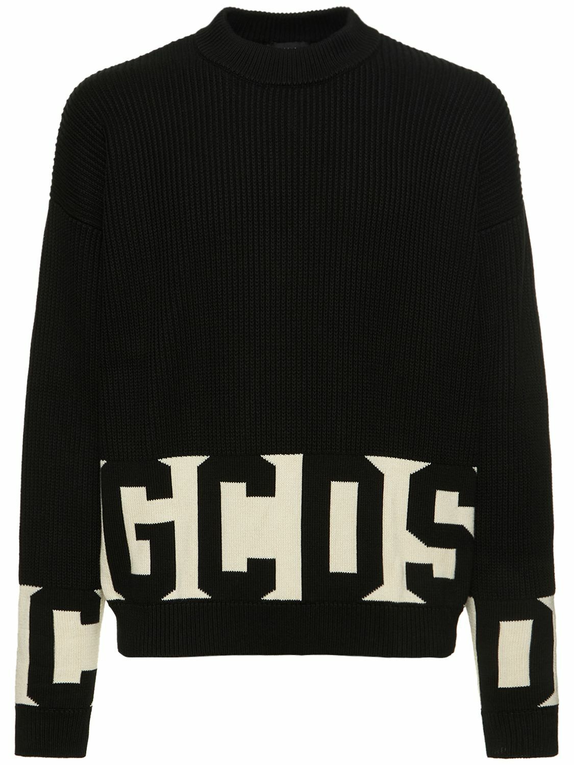 GCDS Low Band Logo Knit Sweater GCDS