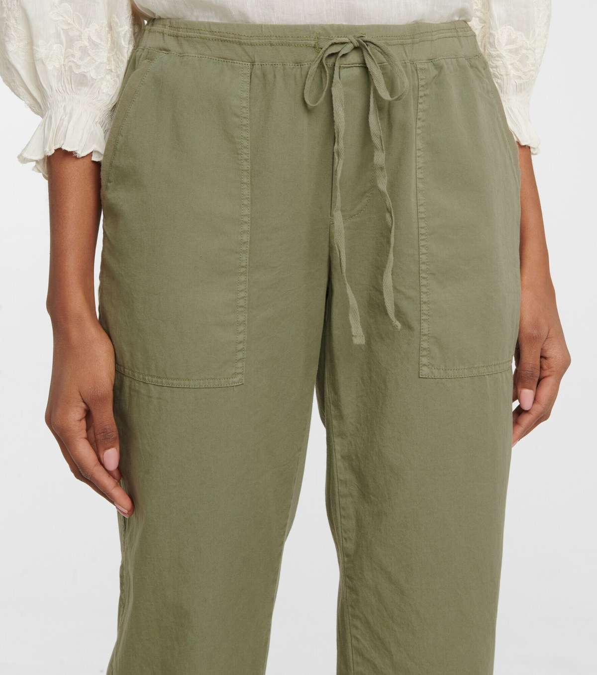 Velvet - Misty cotton twill cargo pants Velvet