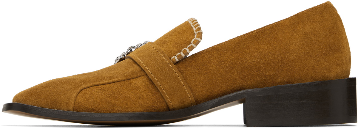 Wales Bonner Tan Buckle Loafers Wales Bonner