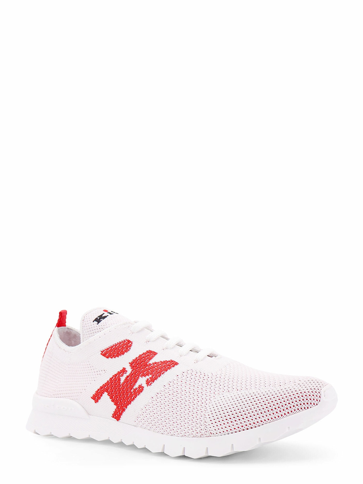 Kiton Knit Sneakers With Lateral Monogram Kiton