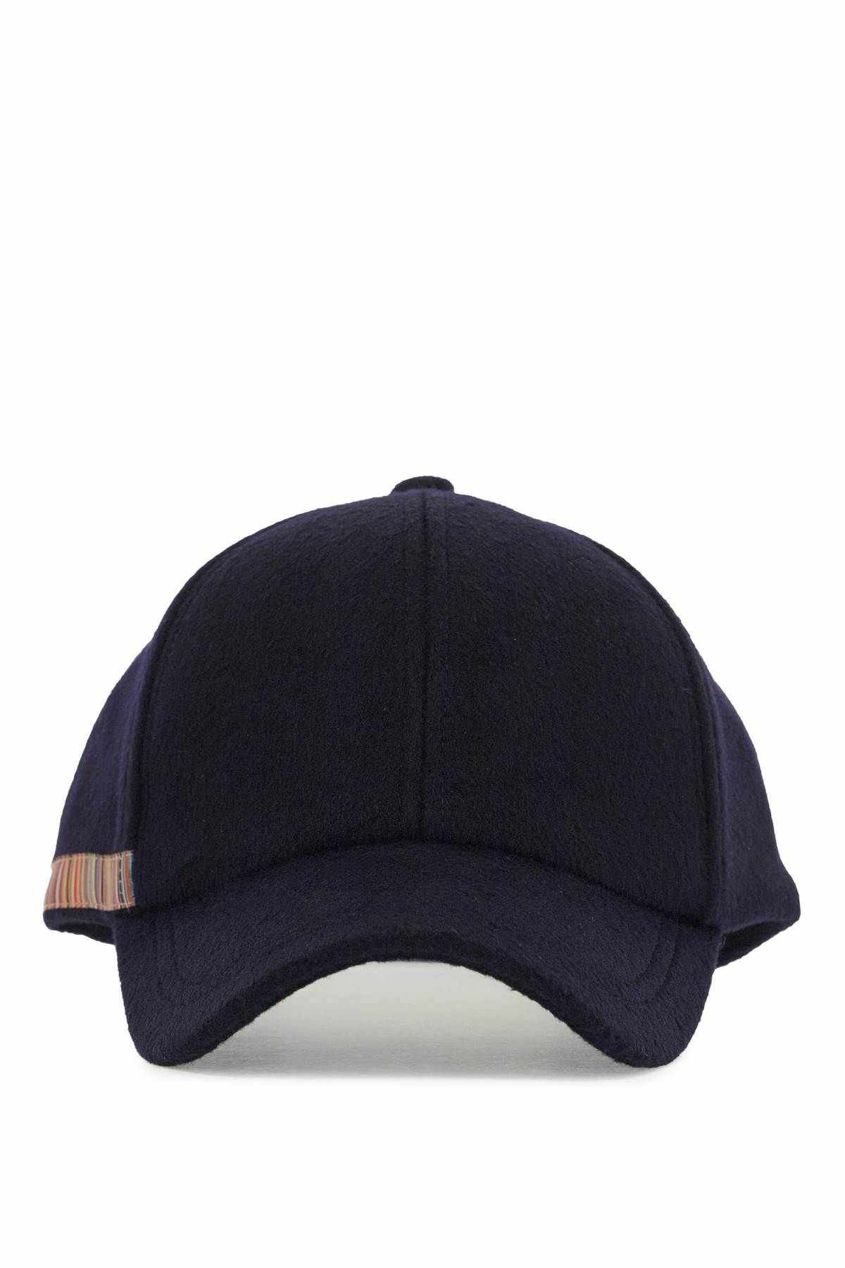 PAUL SMITH woolen baseball cap made of cloth Blue Paul Smith