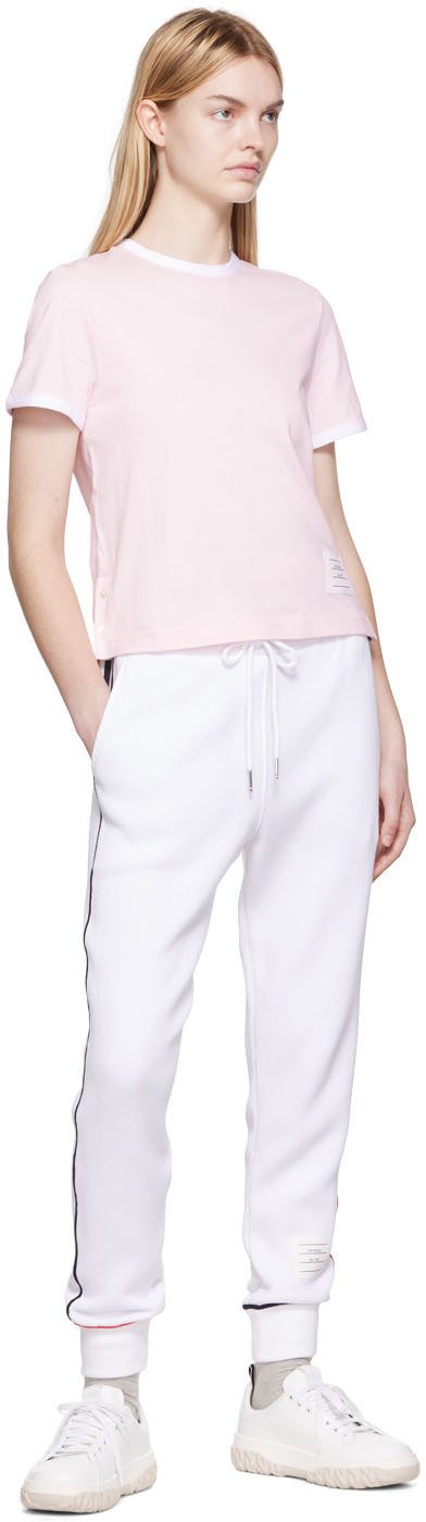 Thom Browne Pink Ringer T-Shirt Thom Browne