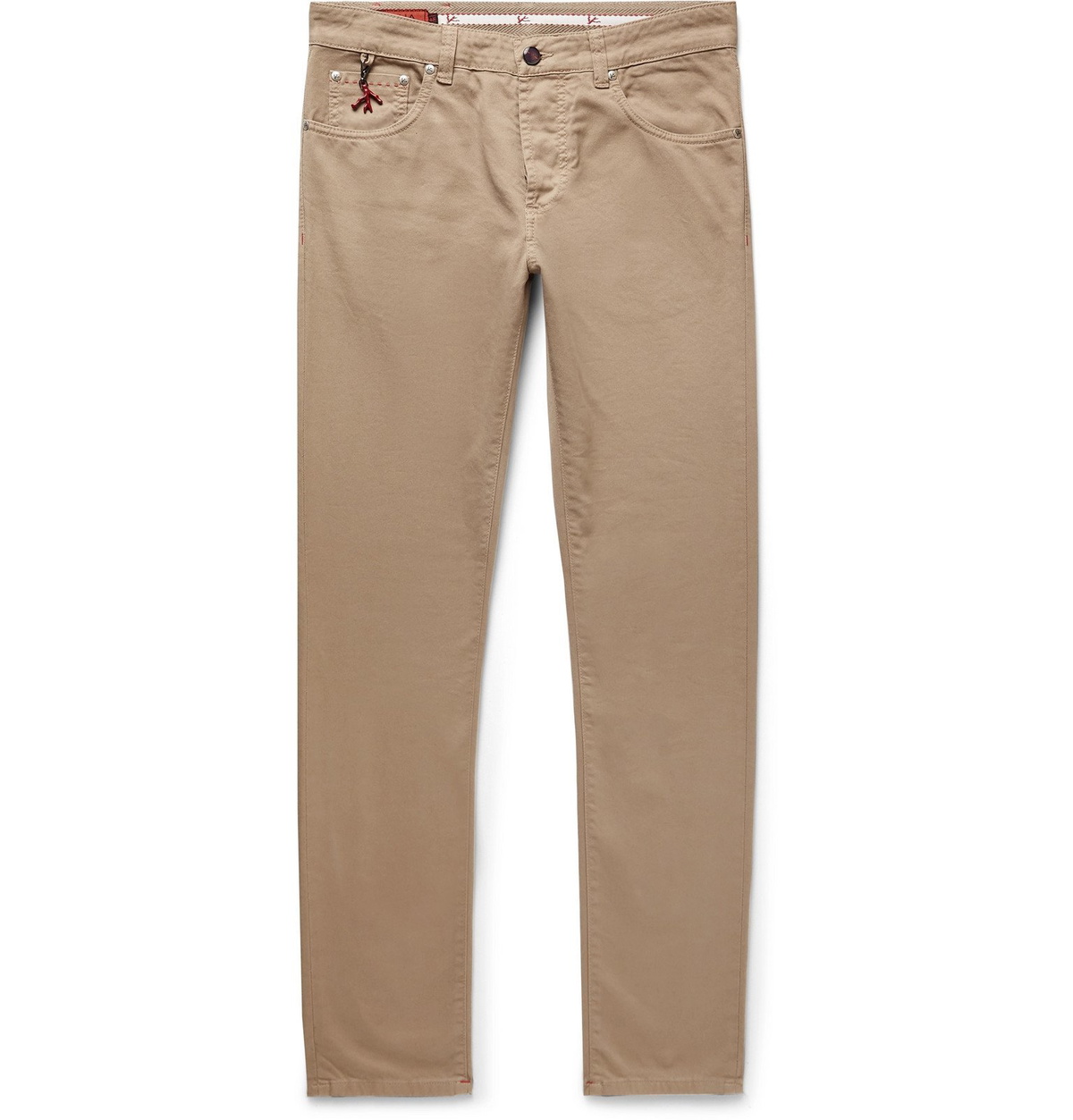 Isaia - Slim-Fit Denim Jeans - Neutrals Isaia