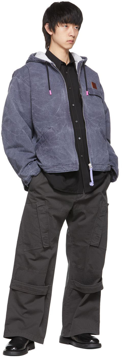 Acne Studios Black Polyester Shirt Acne Studios