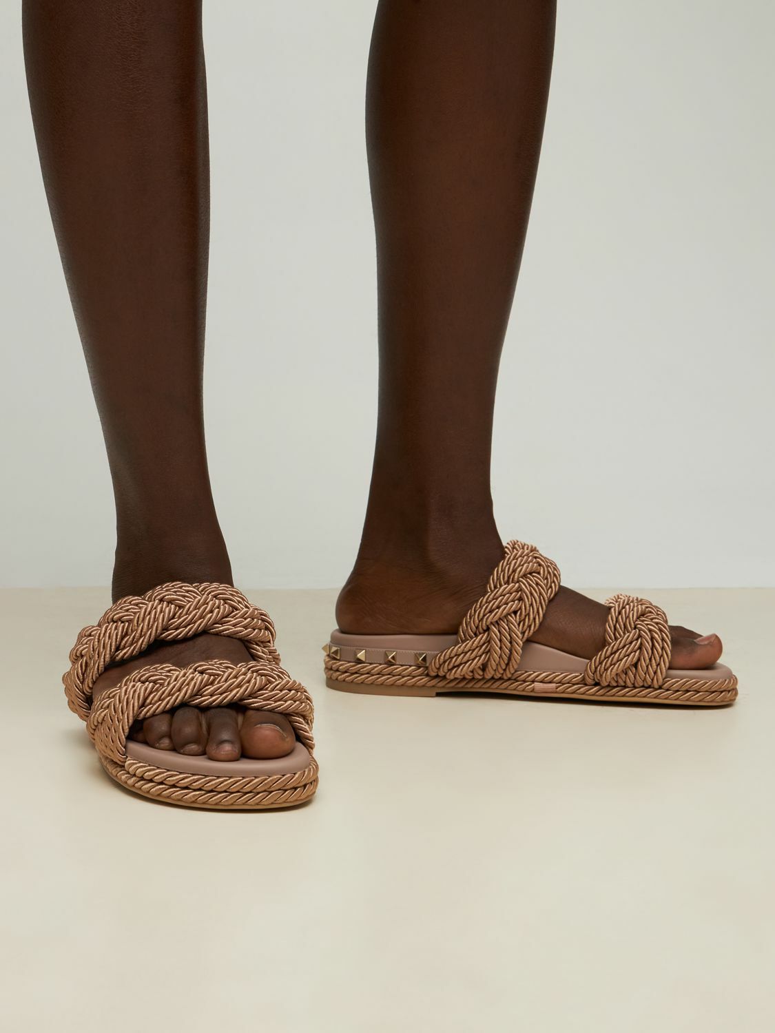 VALENTINO GARAVANI 20mm Rope Espadrille Sandals Valentino Garavani