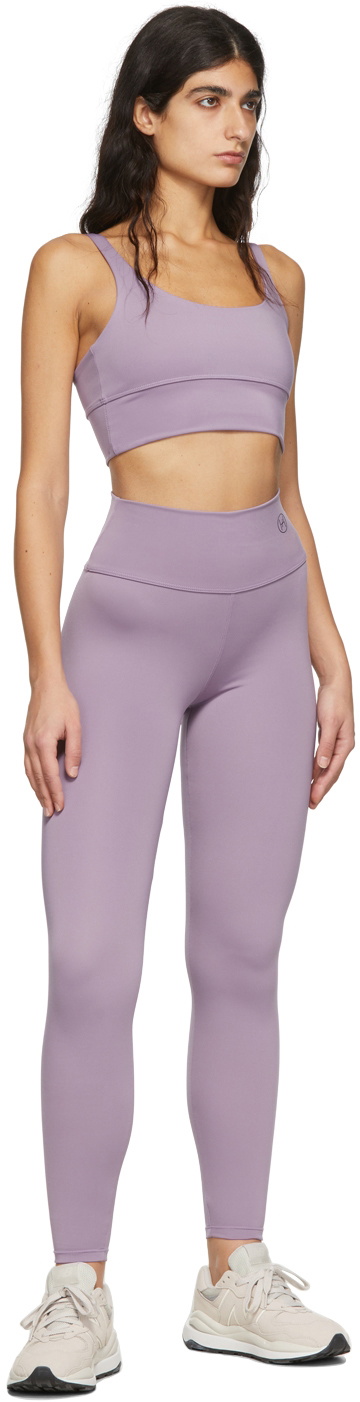 HÉROS Purple Recycled Polyester Sport Top HÉROS