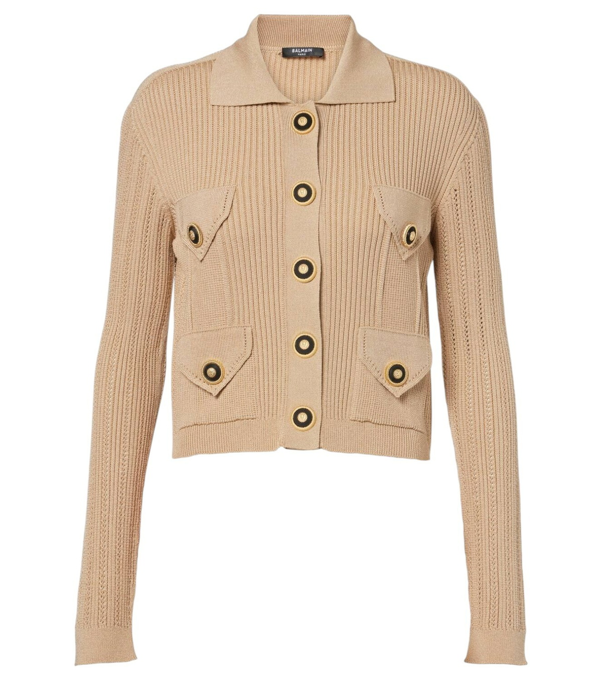Balmain Ribbed-knit cardigan Balmain