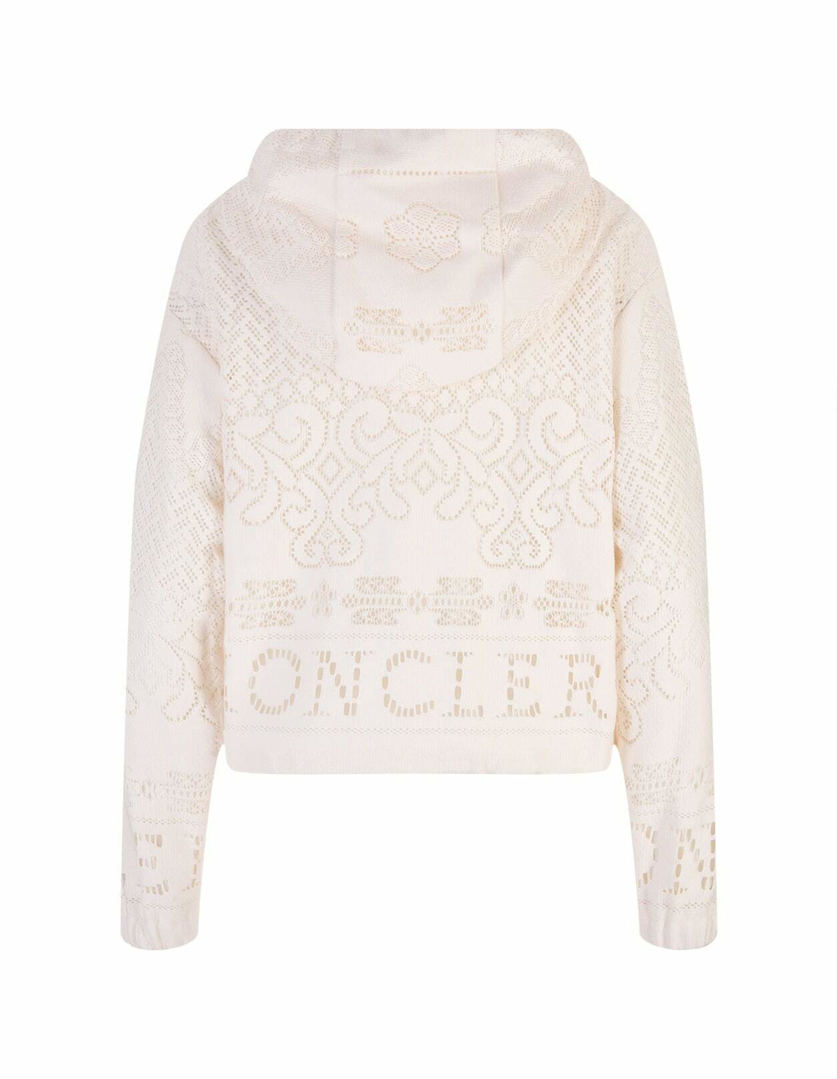 Moncler Sebaste Pattern Perforated Hooded Jacket Moncler