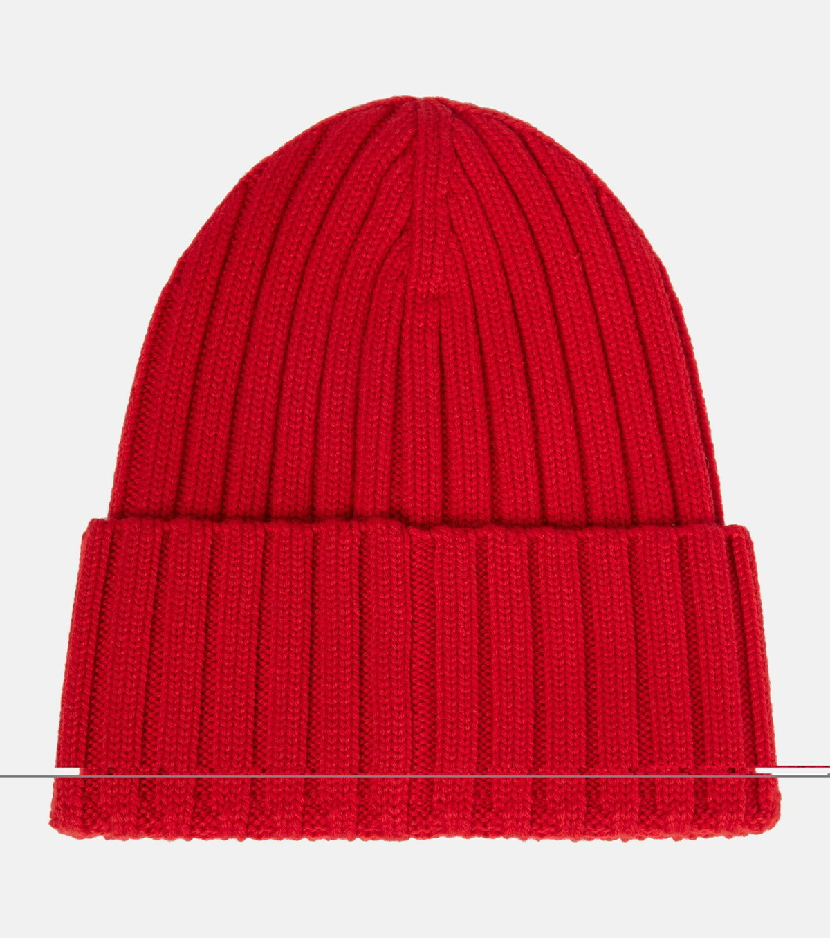 Moncler Ribbed-knit wool beanie Moncler
