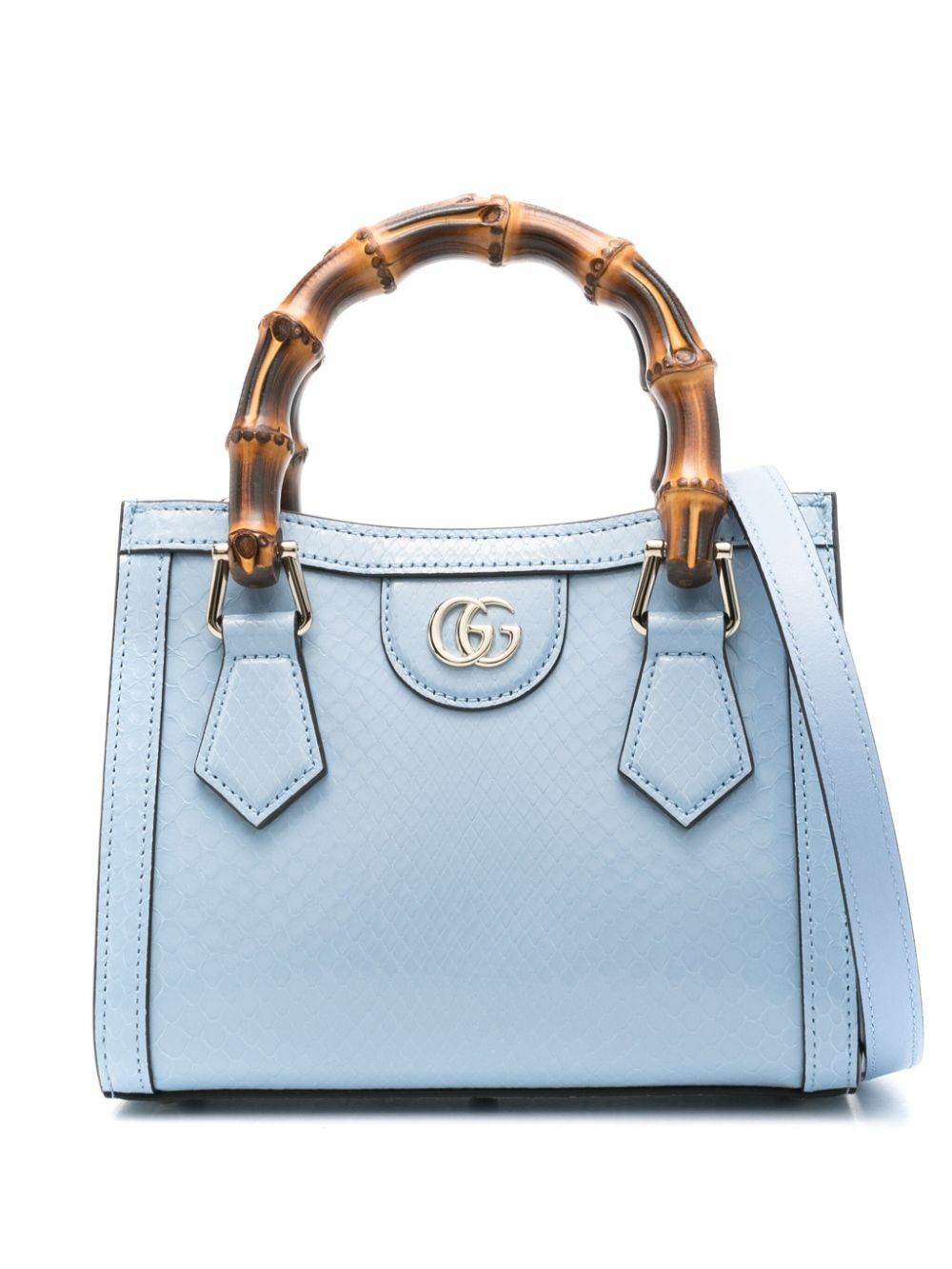 GUCCI - Diana Small Leather Tote Bag Gucci