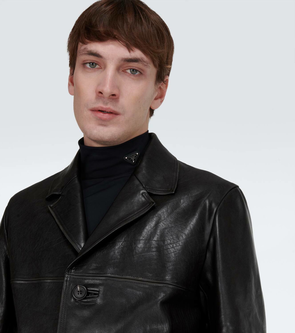 Prada Tailored leather jacket Prada