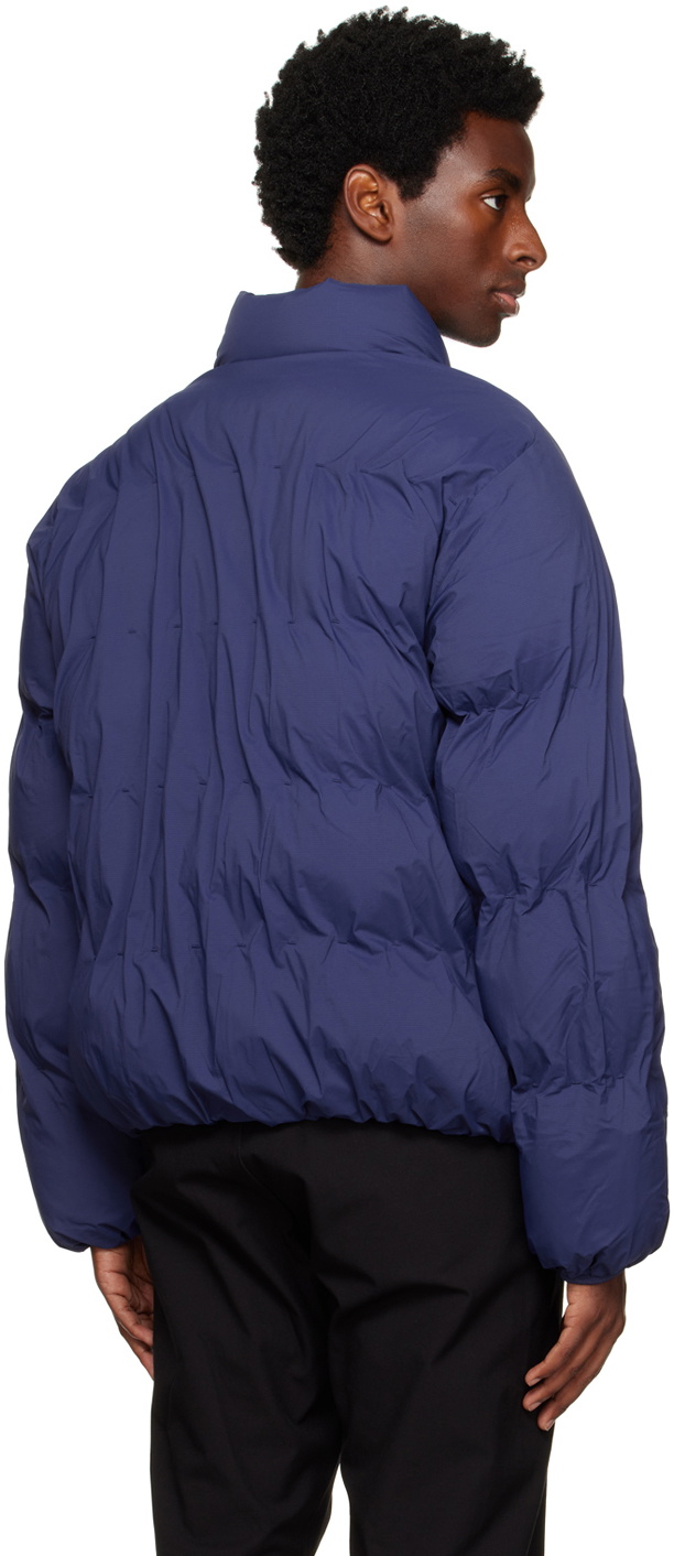 POST ARCHIVE FACTION (PAF) Blue Bartack Down Jacket Post Archive Faction