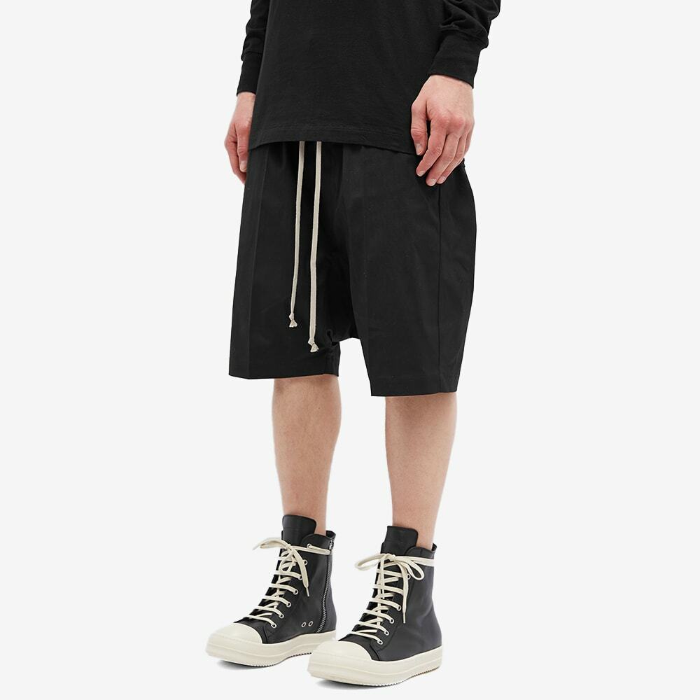 Rick Owens Men's Rick's Pod Short in Black Rick Owens