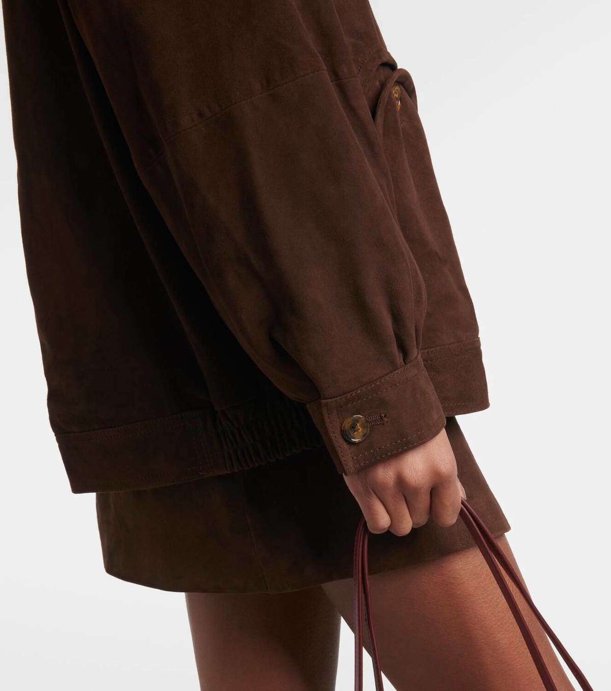 Blazé Milano Cleo suede bomber jacket Blaze Milano