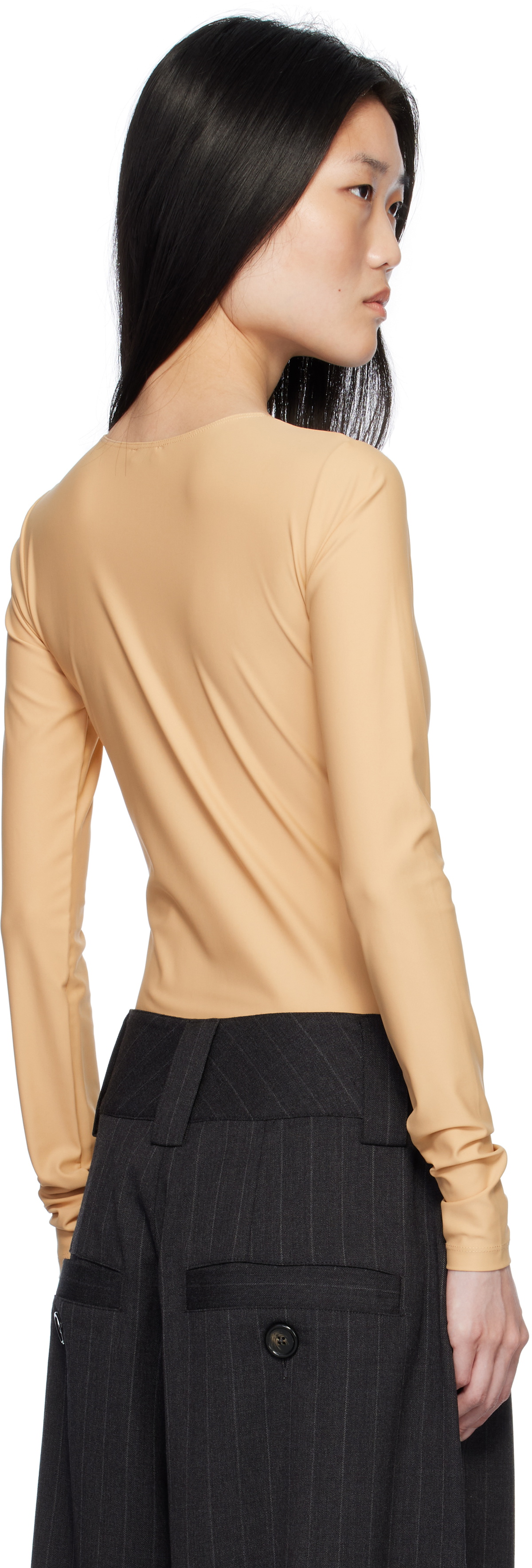 ABRA Beige 'Body' Bodysuit ABRA
