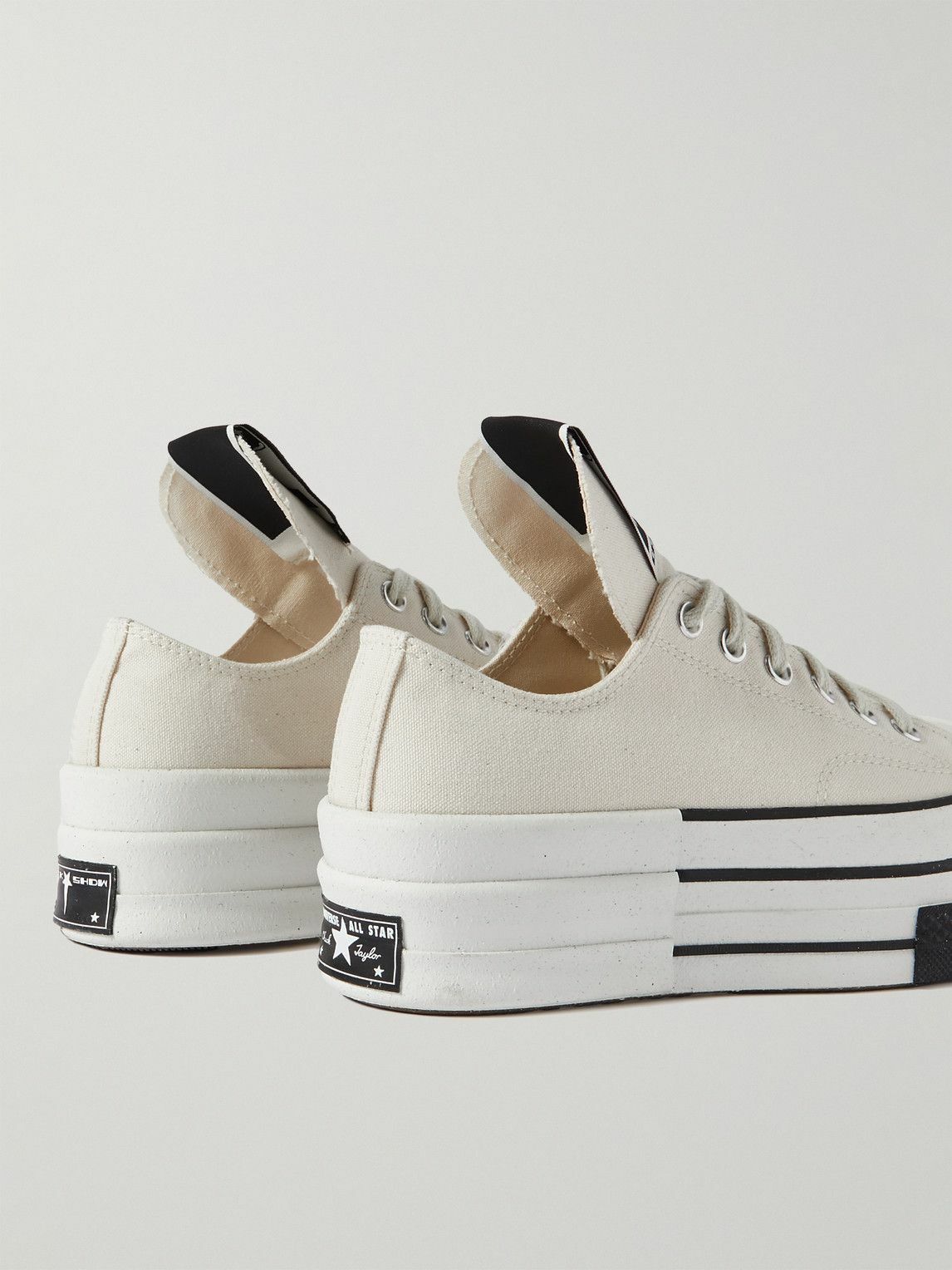 Rick Owens - Converse DRKSHDW DBL DRKSTAR Chuck 70 Canvas Rick Owens - Converse DRKSHDW DBL DRKSTAR Chuck 70 Canvas