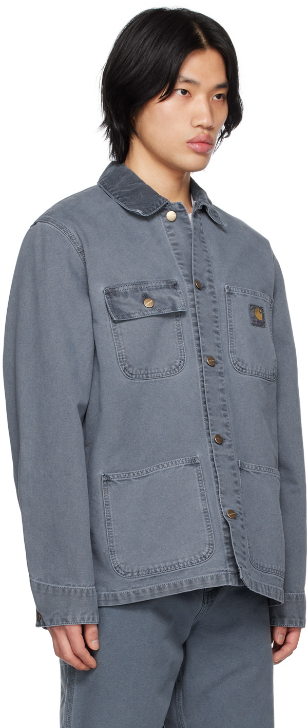 Carhartt Work In Progress Blue Michigan Jacket Carhartt WIP