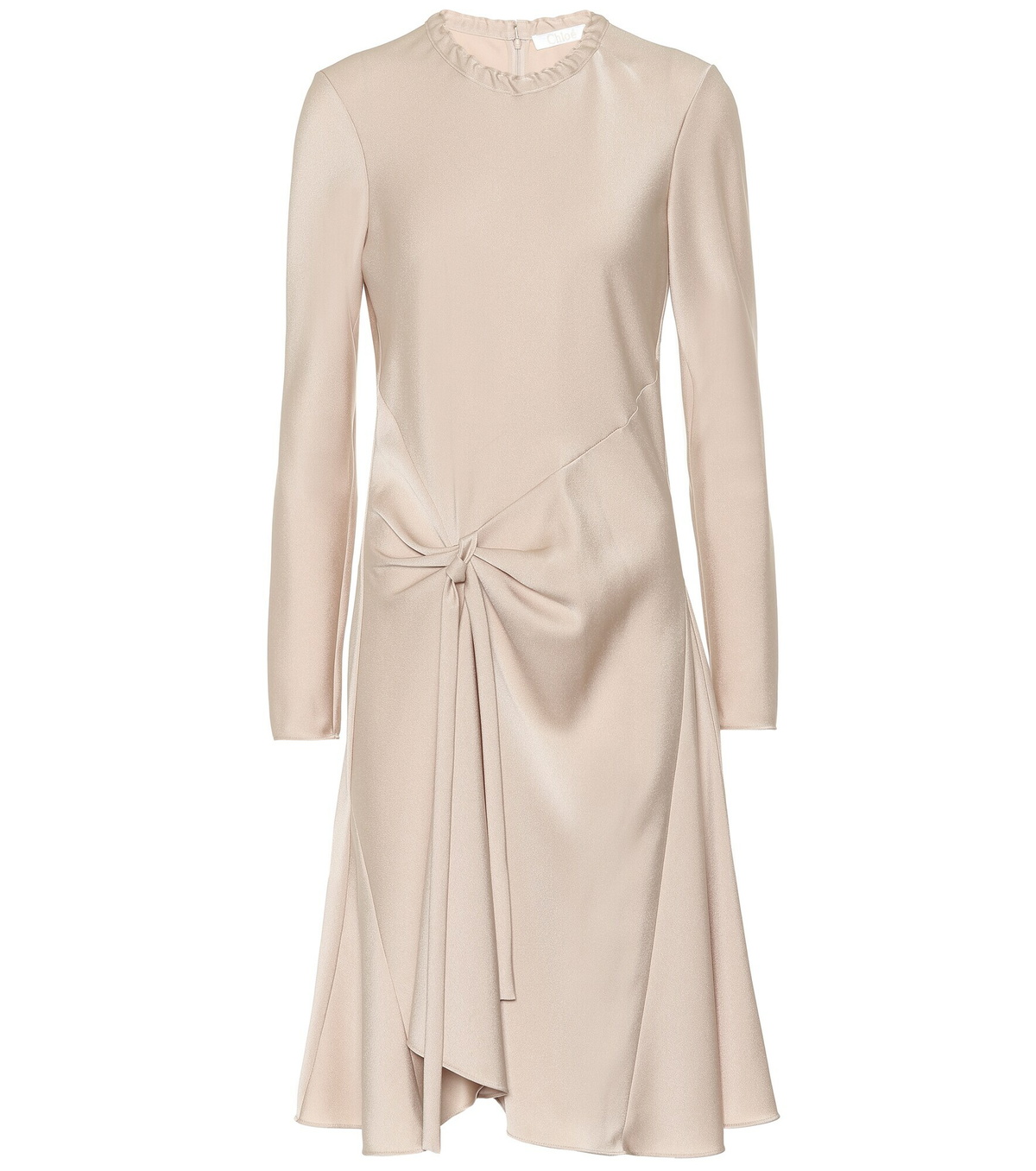 Chloe - Satin-crêpe dress Chloe