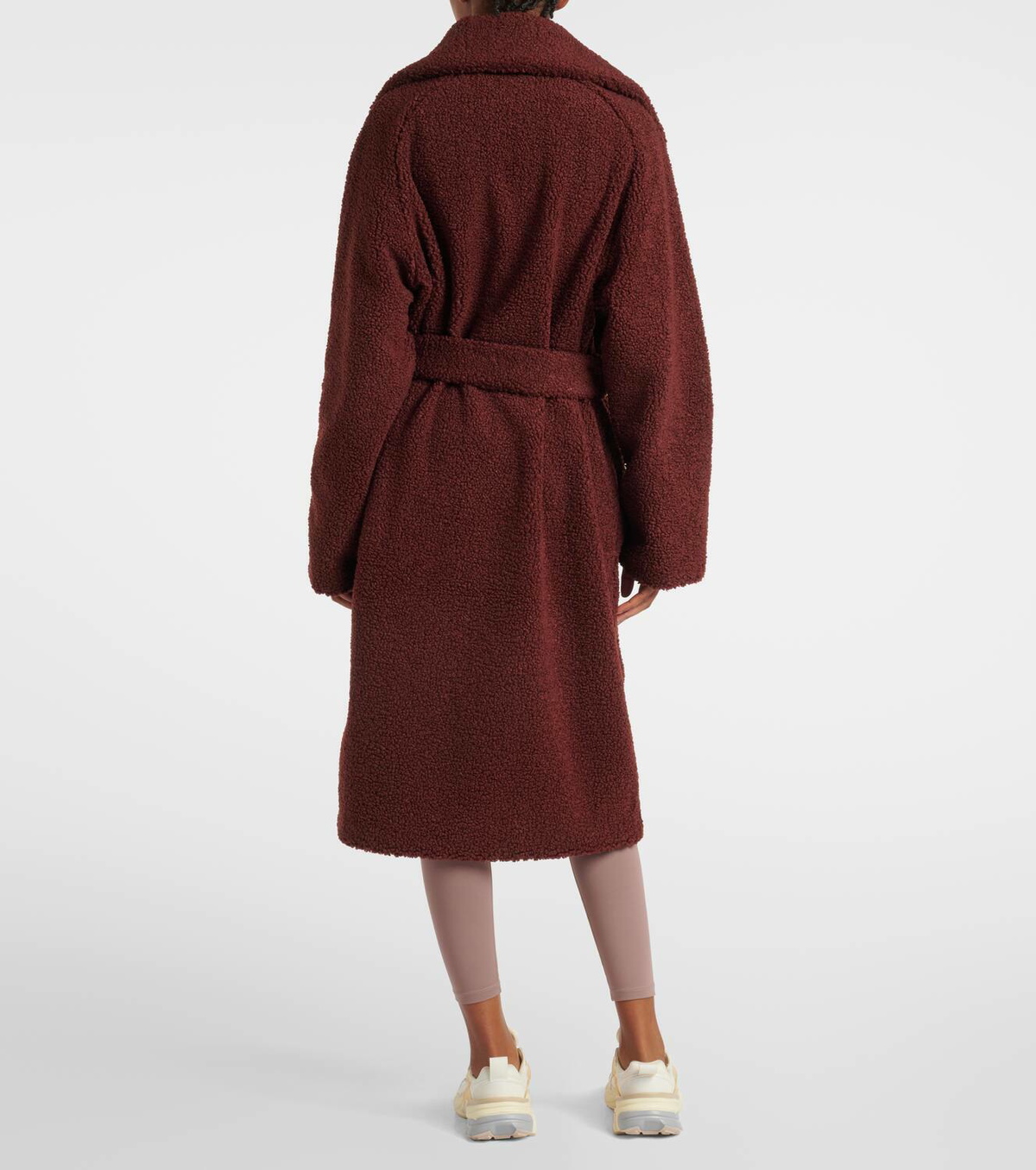 Varley Vermont faux shearling wrap coat Varley