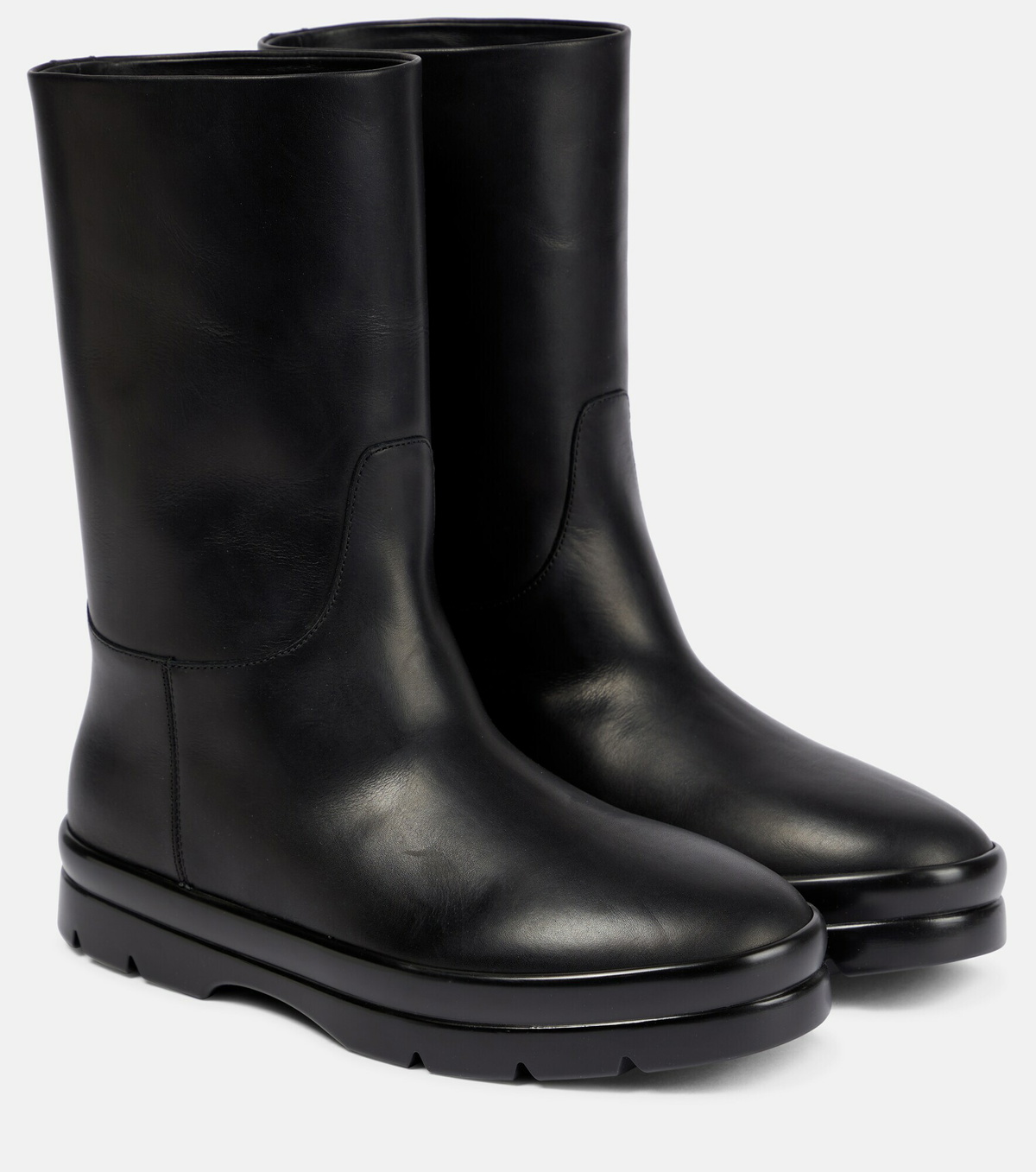 The Row - Billie leather boots The Row