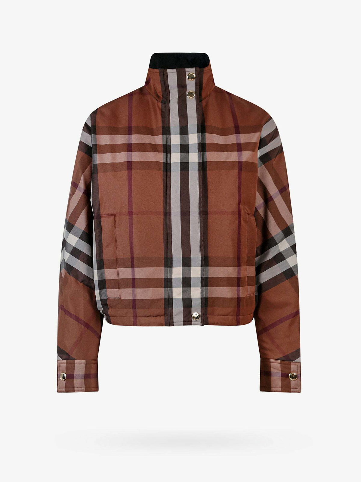 Burberry Jacket Brown Womens Burberry