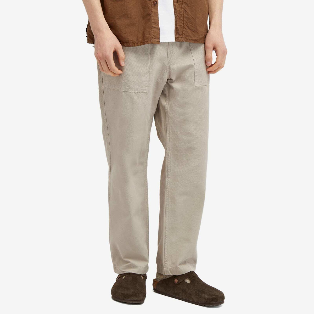 Service Works Men's Classic Canvas Chef Pants in Stone Service Works
