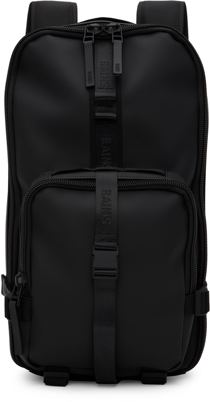 RAINS Black Trail Backpack Rains