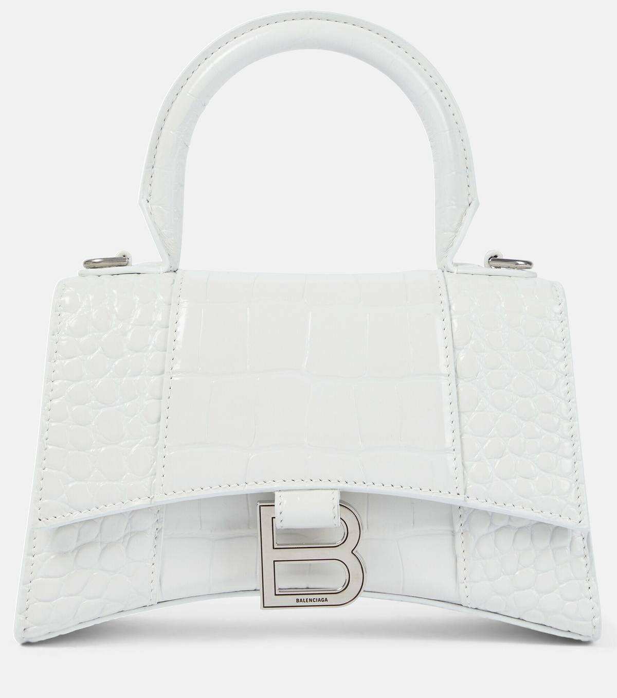 Balenciaga - Hourglass XS leather crossbody bag Balenciaga