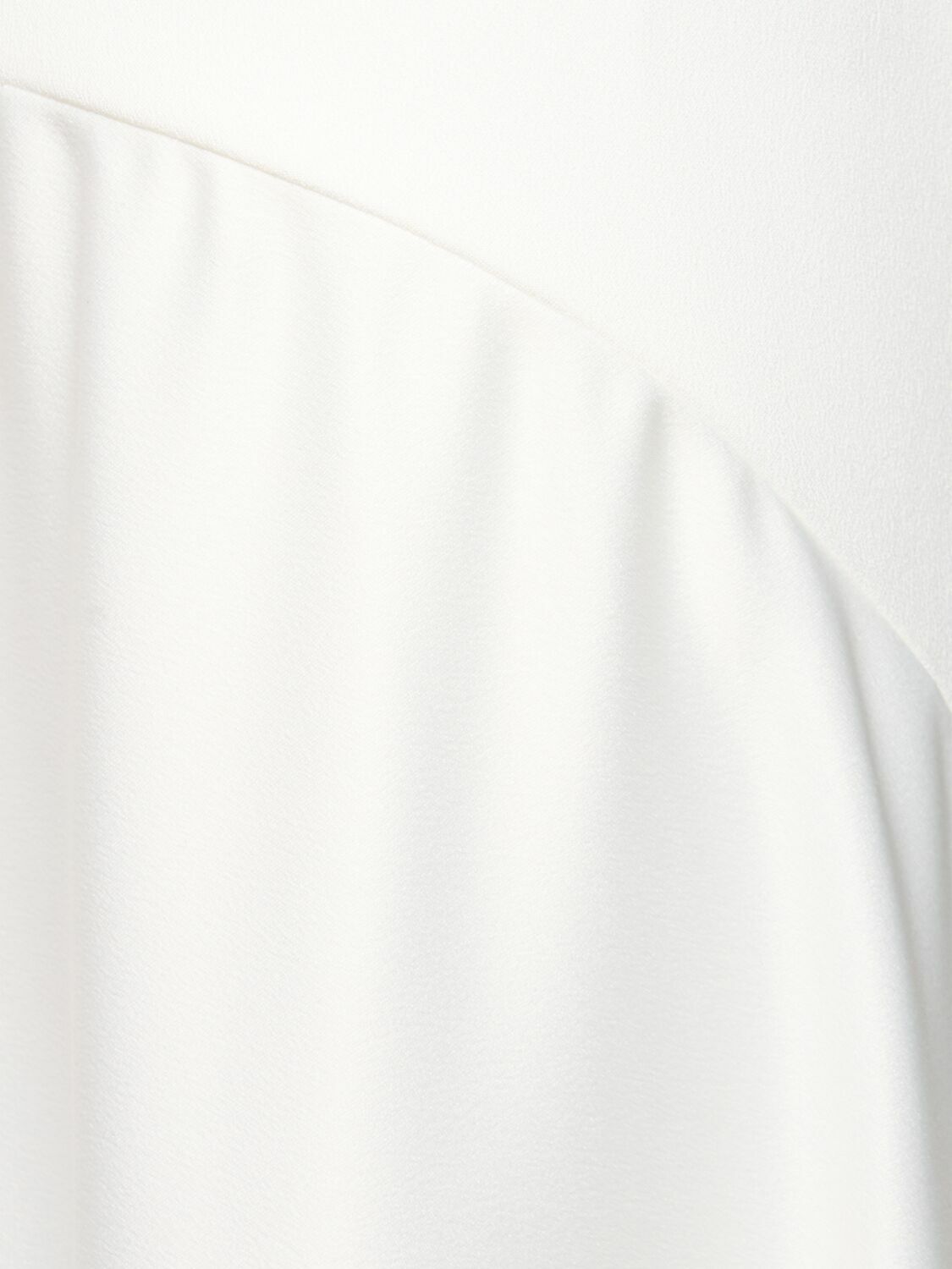 SOLACE LONDON Alessandra Bonded Strapless Long Dress Solace London