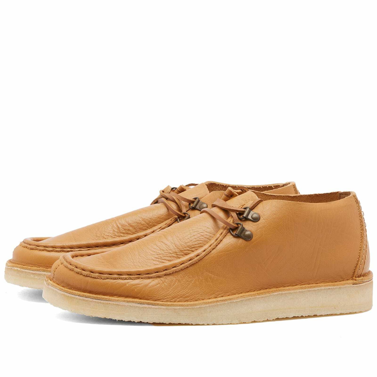 Clarks Originals Men's Desert Nomad in Curry Leather Clarks Originals