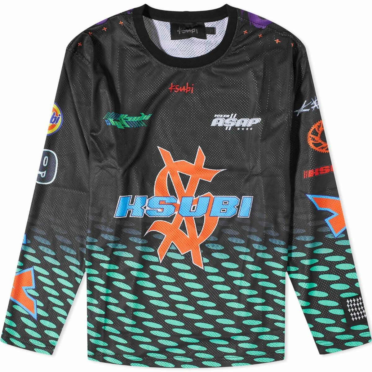 Ksubi x ASAP TyY Moto Jersey in Black Ksubi