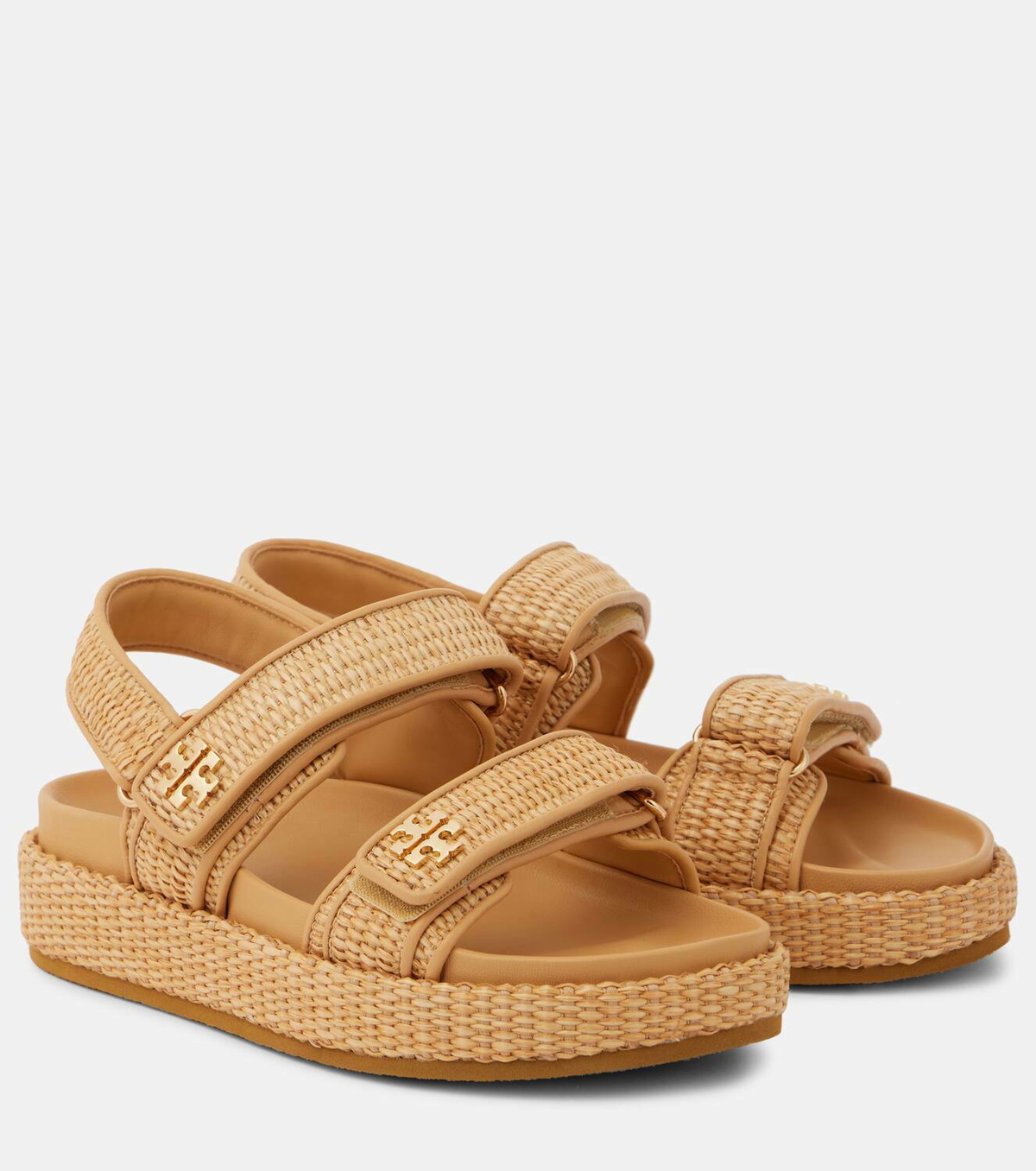 Tory Burch Kira raffia sandals Tory Burch