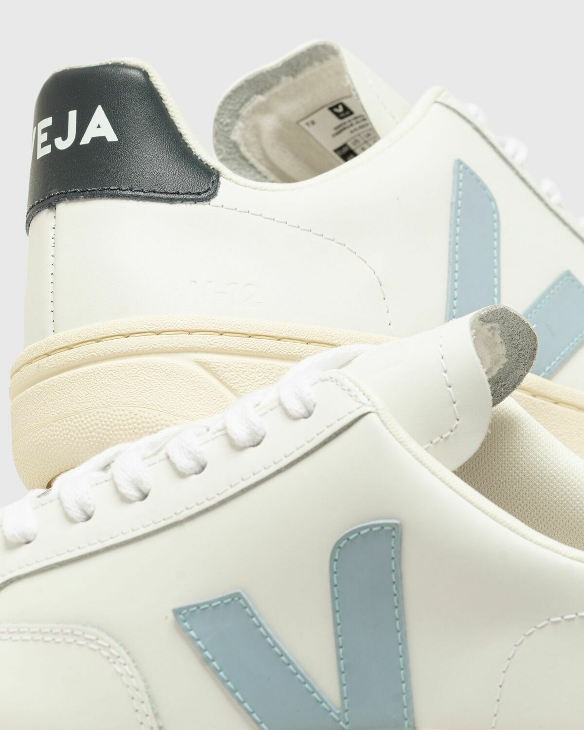 Veja V 12 Leather Blue|White Lowtop VEJA