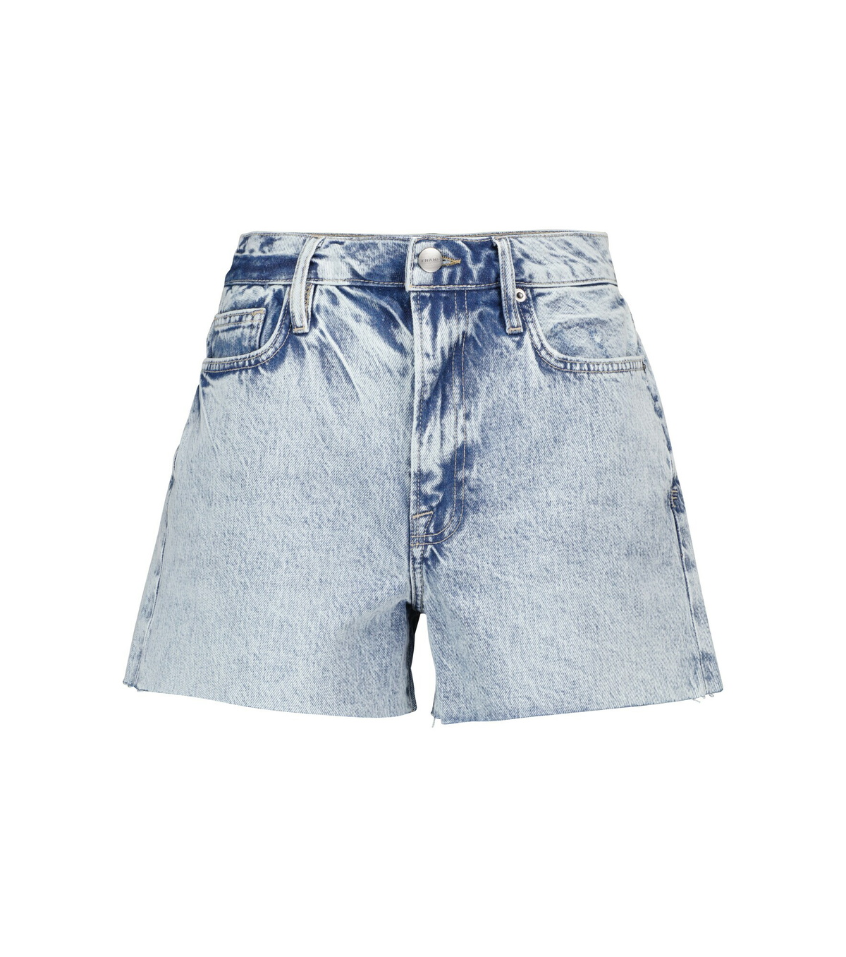 Frame - Le Simone high-rise denim shorts Frame Denim