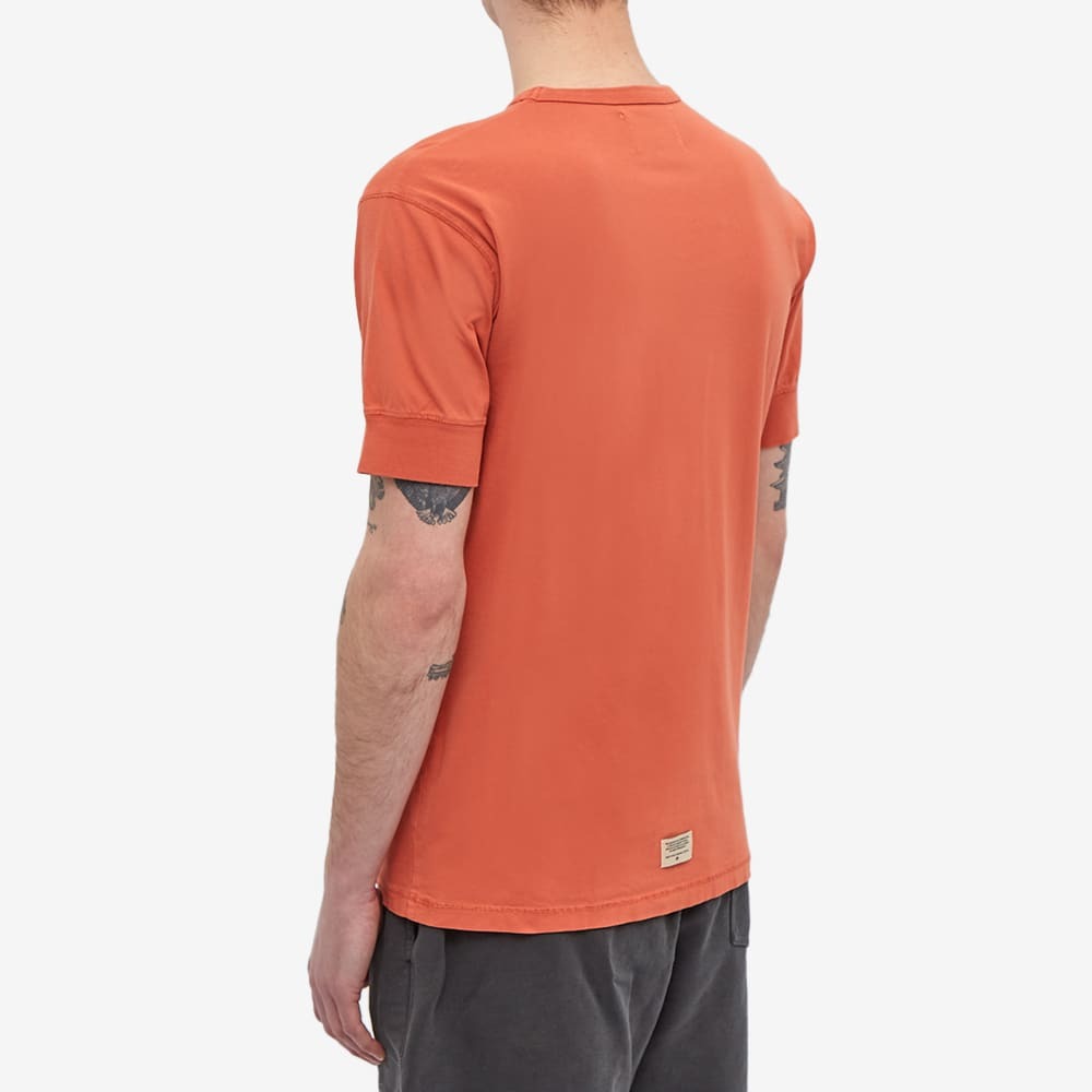 Nigel Cabourn Men's Military Pocket T-Shirt in Orange Nigel Cabourn