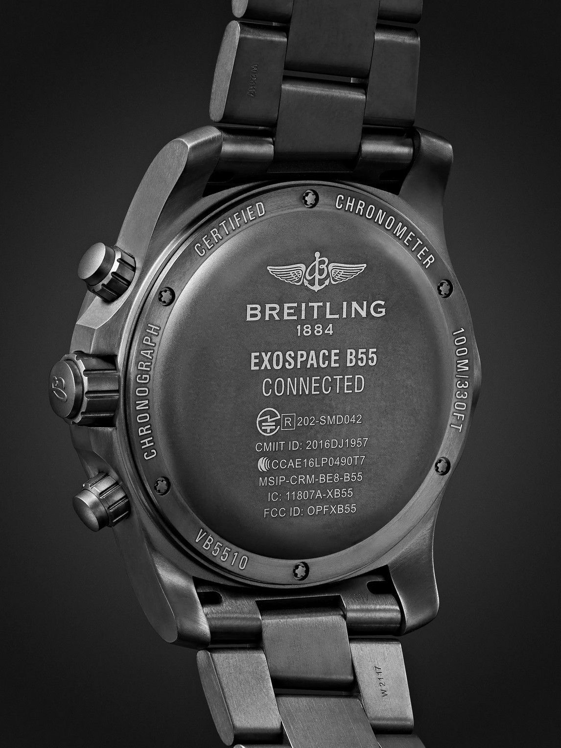 Breitling - Exospace B55 SuperQuartz 46mm Titanium Watch Breitling