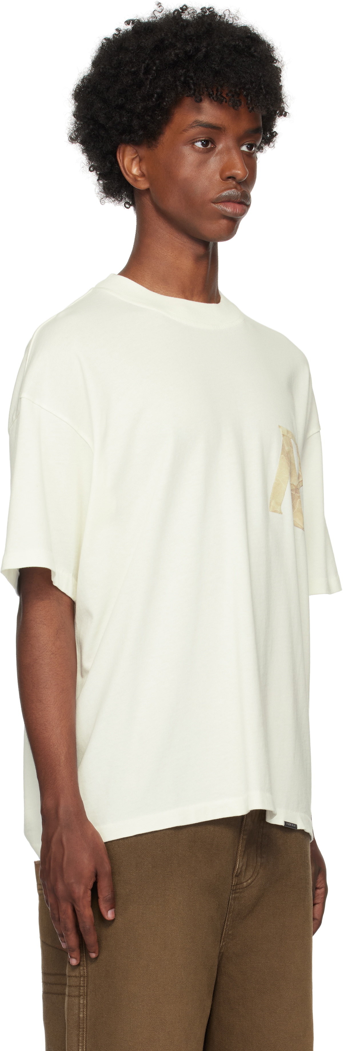 Represent White Masking Tape Initial T-shirt Represent