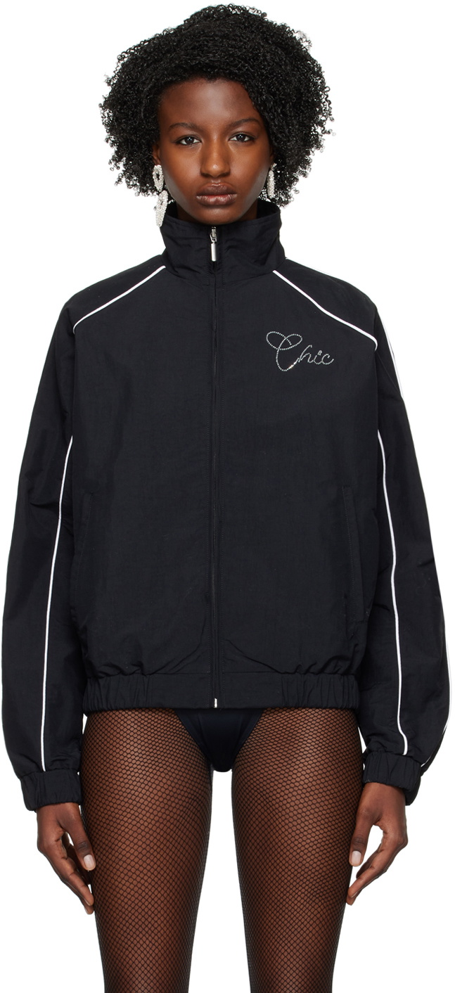 Abra Black 'Chic' Track Jacket ABRA