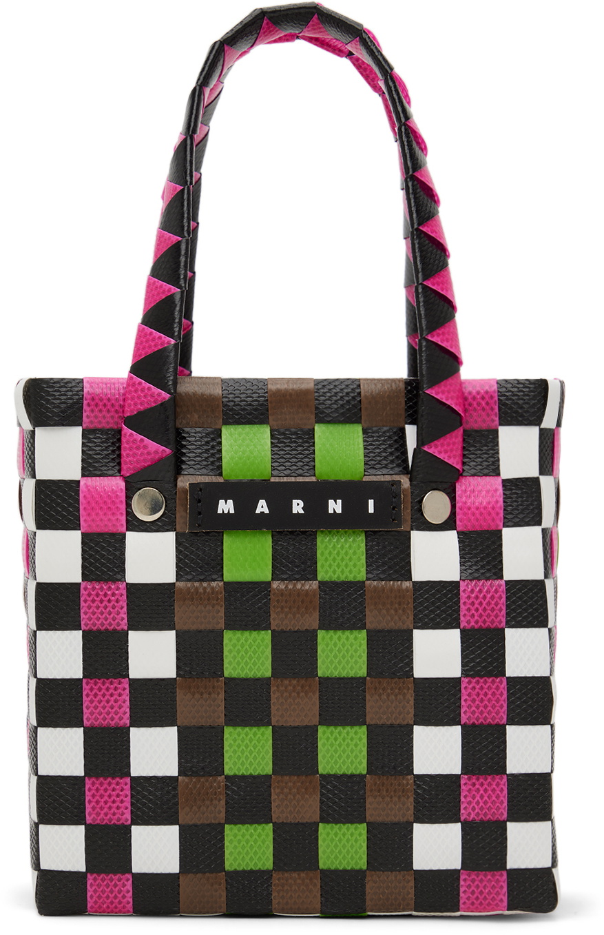 Marni Kids Multicolor Micro Basket Tote Marni