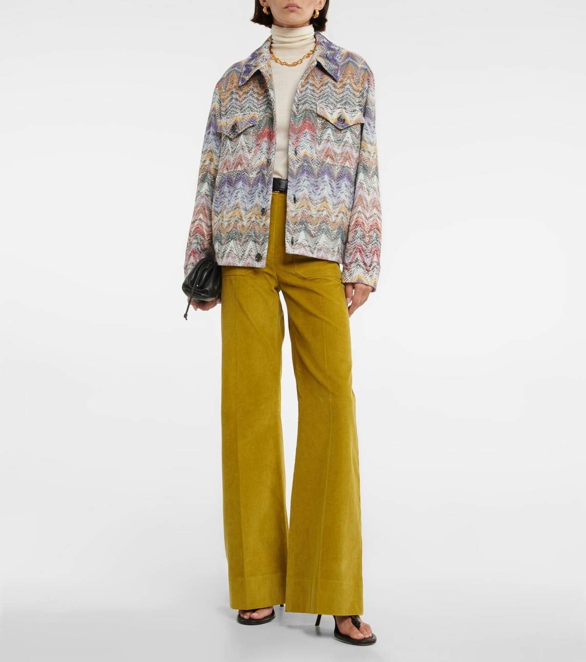 Missoni - Zig-zag knit jacket Missoni Missoni - Zig-zag knit jacket Missoni