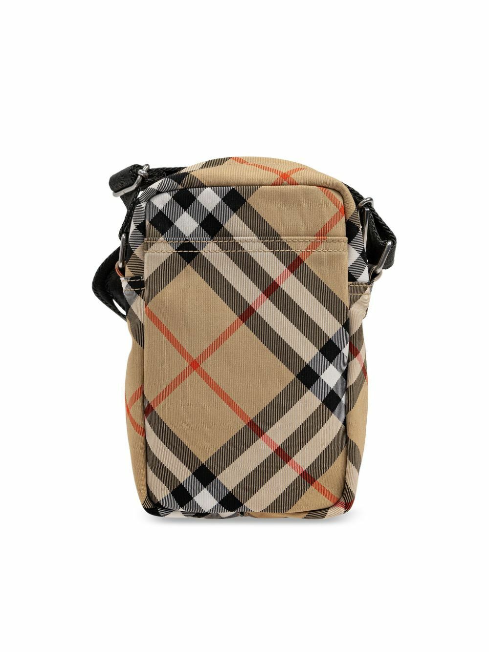 Burberry Check Pattern Messenger Bag Burberry