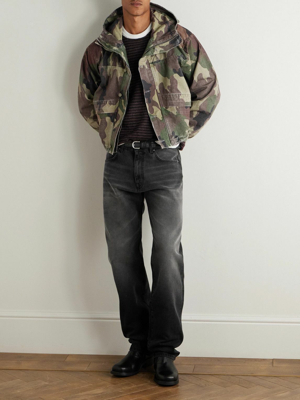 424 - Straight-Leg Jeans - Black 424