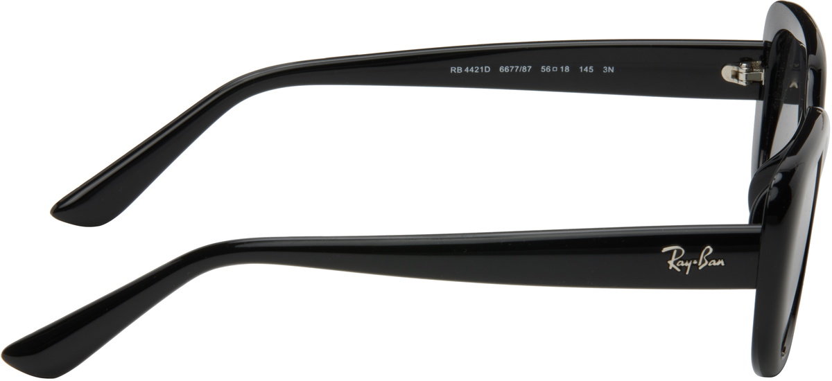 Ray-Ban Black RB4421D Bio-Based Sunglasses Ray Ban
