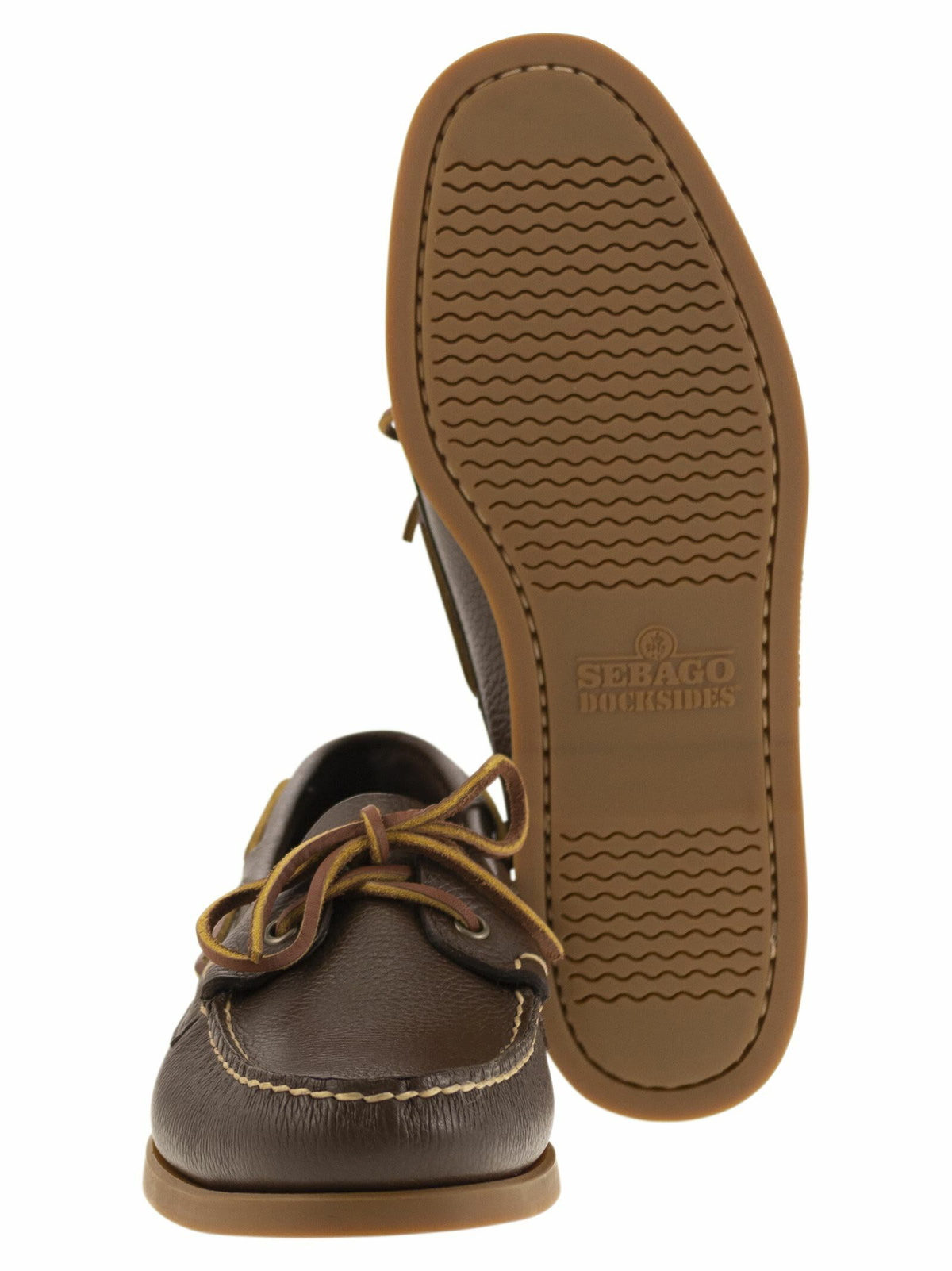 Sebago Portland - Moccasin With Grained Leather Sebago