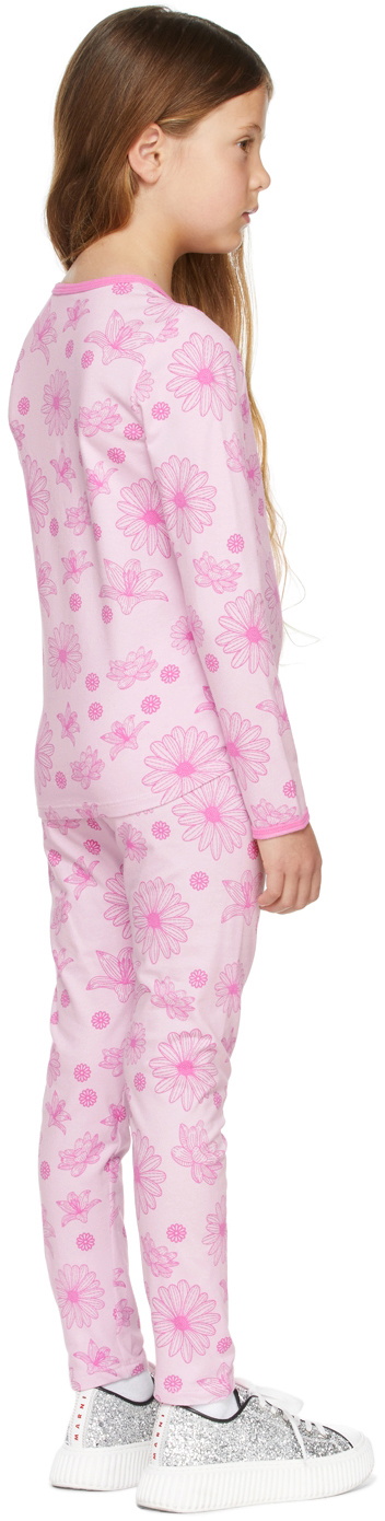 Mardi Mercredi LES TETUS Kids Pink Inner Pyjama Set