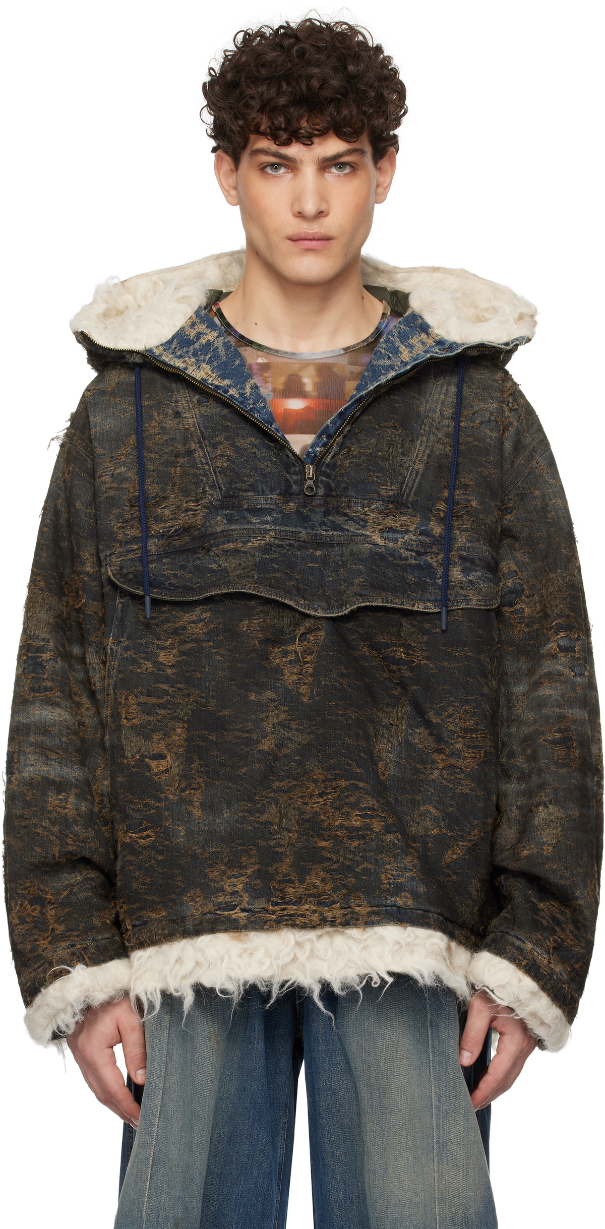 Diesel Black D-Arak-Fsf Denim Jacket Diesel